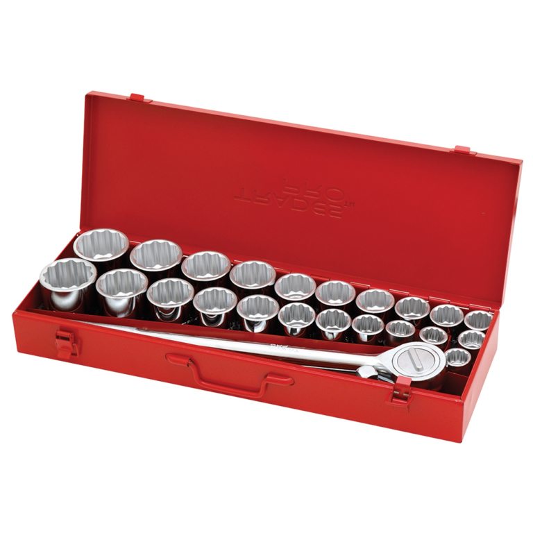 3/4” Dr 27pc Combination Socket Set - Powerbuilt Tools
