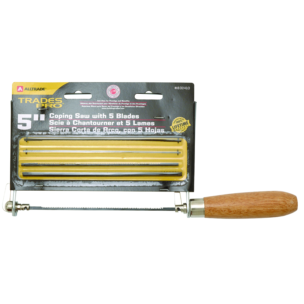 Coping Saw With 5 Blades Powerbuilt Tools