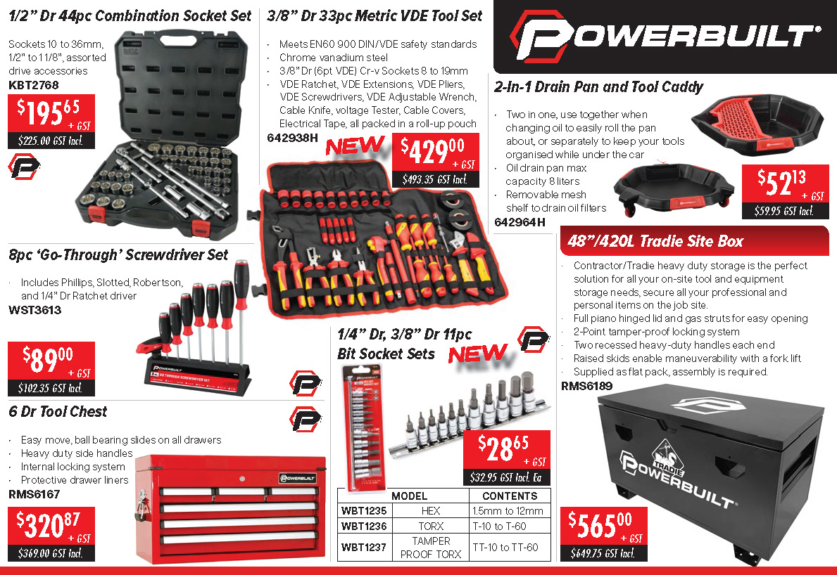 Special Offers - Powerbuilt Tools