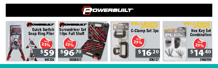 Special Offers - Powerbuilt Tools